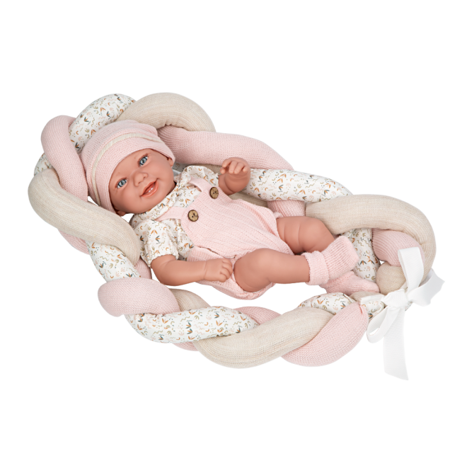 Muñeca Elegance Zoe rosa con cojín - Muñecas Arias
